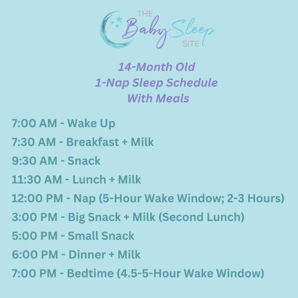 14 Month Old Sleep Schedule: Sleep Through the Night and Naps