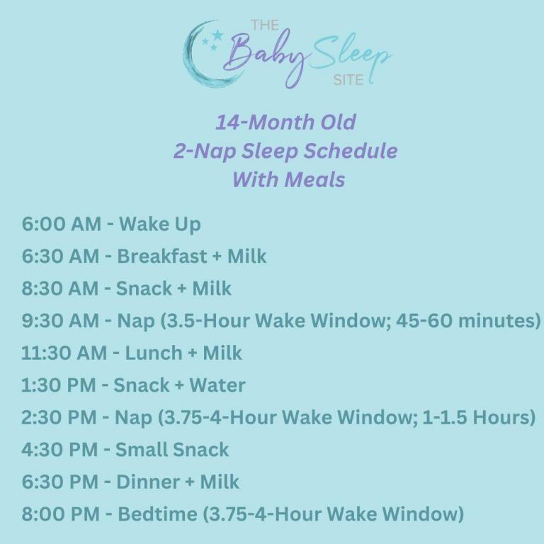 14 Month Old Sleep Schedule: Sleep Through the Night and Naps