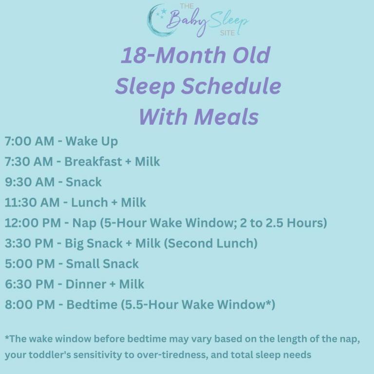 17 Month Old Sleep Schedule: Sleep Through the Night and Naps