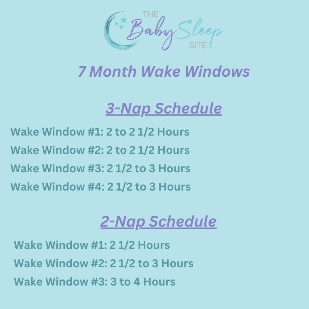 7 Month Old Wake Windows How To Get The Best Sleep For Baby 7 Month Old Wake Windows How To Get The Best Sleep For Baby