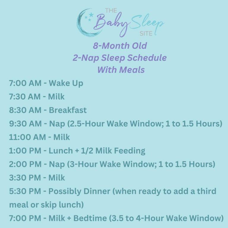 8 Month Old Sleep Schedule: Bedtime, Naps, Sleeping All Night